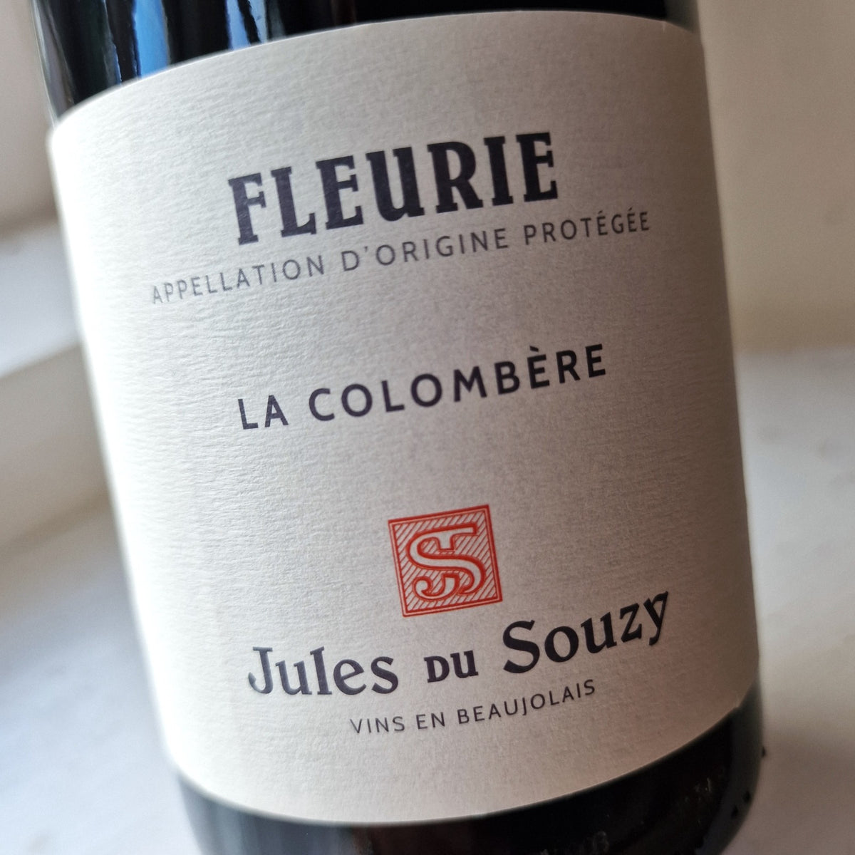 Fleurie 'La Colombere', Jules du Souzy — Addison Wines