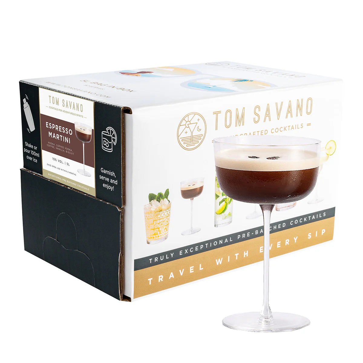 Espresso Martini Ready To Drink Cocktails (5 Litre Box) — Addison Wines